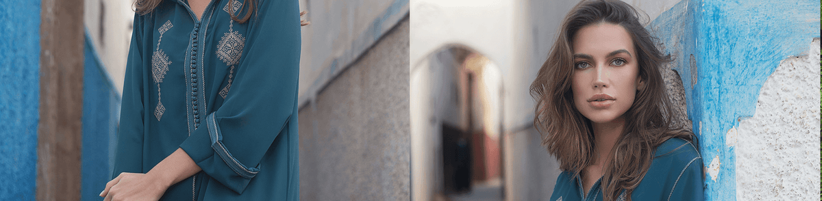 Womens Traditional Moroccan Djellaba Dresses - Diamantine – Diamantine ...