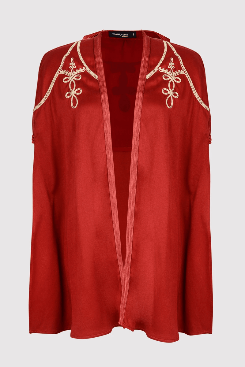 Embroidered cape Cleopatre | Diamantine UK – Diamantine International